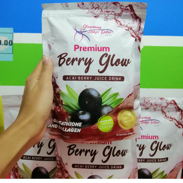 Cris Cosmetics Glowming Shape Detox Premium Berry Glow Juice Drink ...