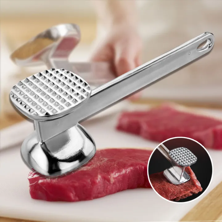 Meat Hammer, Tendizer Meat Mallet, Ideal for Beef, Veal, Chicken ...