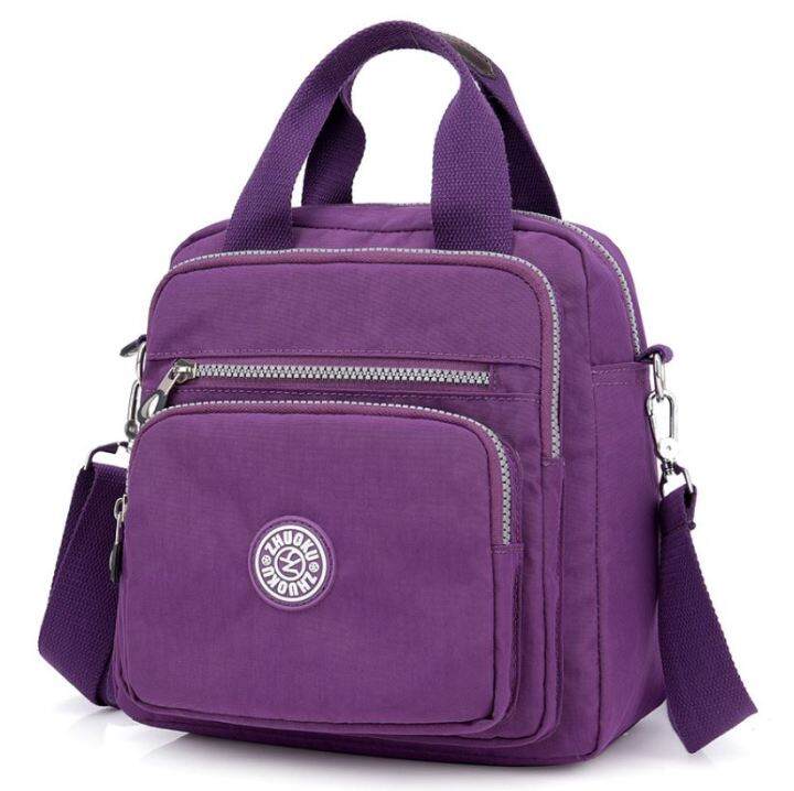 FD กระเป๋าสะพายไหล่ กระเป๋าถือ สำหรับสุภาพสตรี รุ่น CVW-J8909 Y (C4-084) WHB จากร้าน Flying ...