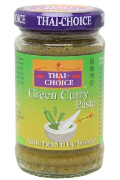 THAI-CHOICE เครื่องแกงเขียวหวาน Green Curry Paste 110g | Lazada.co.th