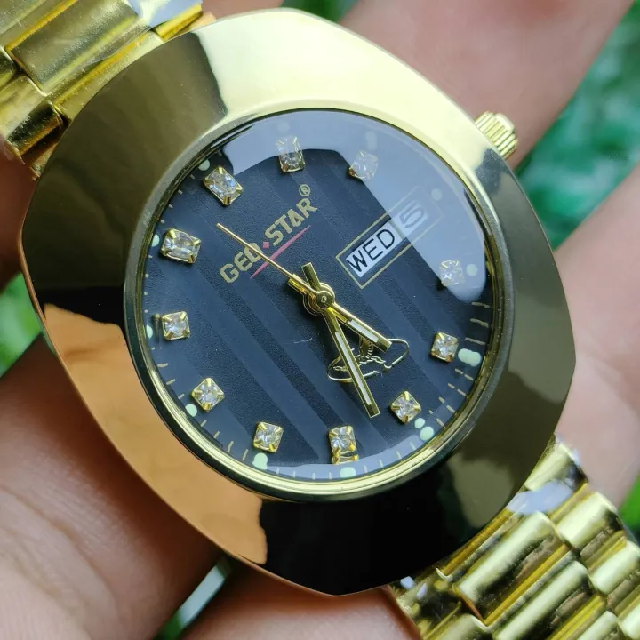 นาฬิกา geo-star แบบควอส สาย stanless | Lazada.co.th