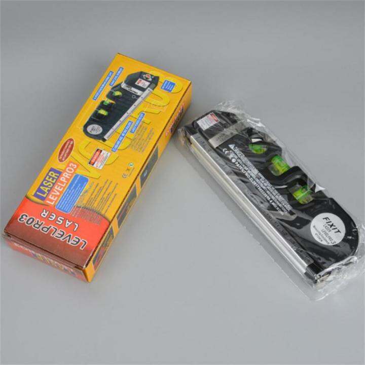 Level Infrared Level Ruler Horizon Vertical Measure 8FT Aligner Standard and Metric Rulers ...