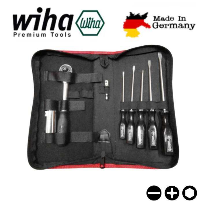 Wiha ชุดเครื่องมือ Wiha Hexagon with ratchet 3/8 และ ไขควงหัวแบน ,หัว ...