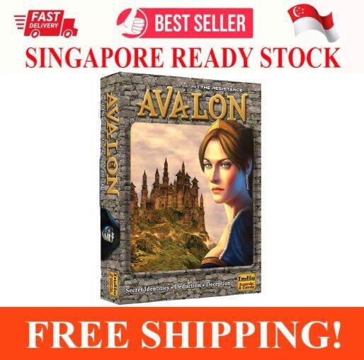 THE RESISTANCE AVALON SOCIAL DEDUCTION GAME | Lazada Singapore
