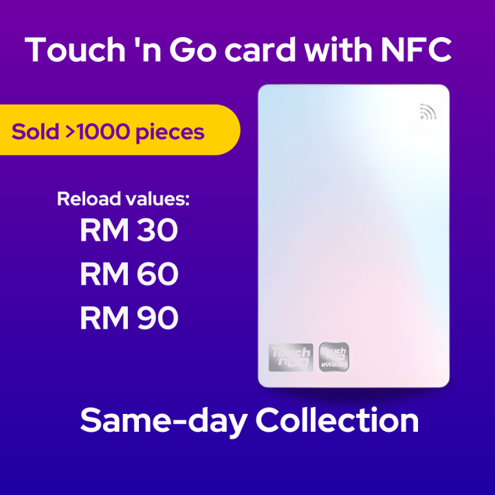 Free Shipping Touch N Go Card Enhanced NFC Silver Logo 2030 Expiry ...