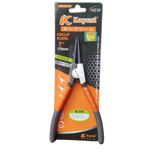 tang snap ring 7 inch Kapusi Japan lurus tutup circlip plier 7 inch ...