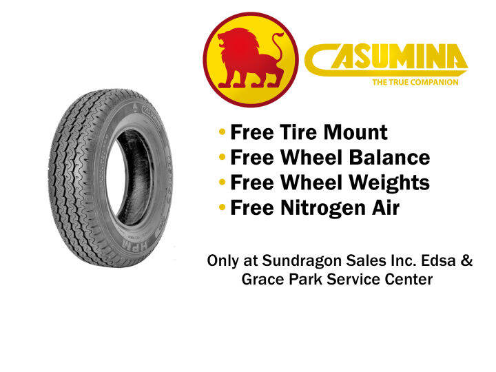 Casumina 185 R14C 8PR 102/100P CA406F Tire | Lazada PH