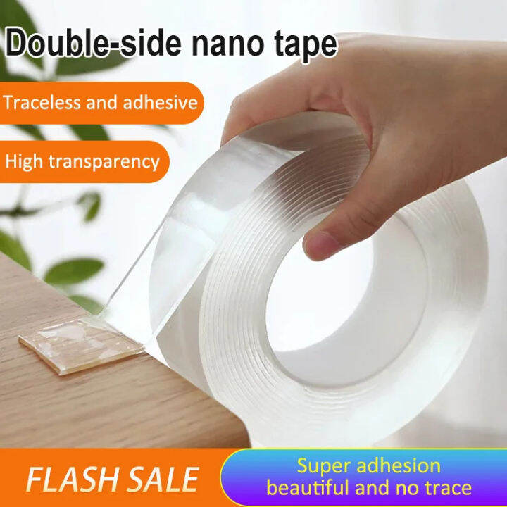 arcade. Adhesives & Tape Nano Double-Sided Adhesive Tape Transparent Removable Nano Tape | Lazada PH