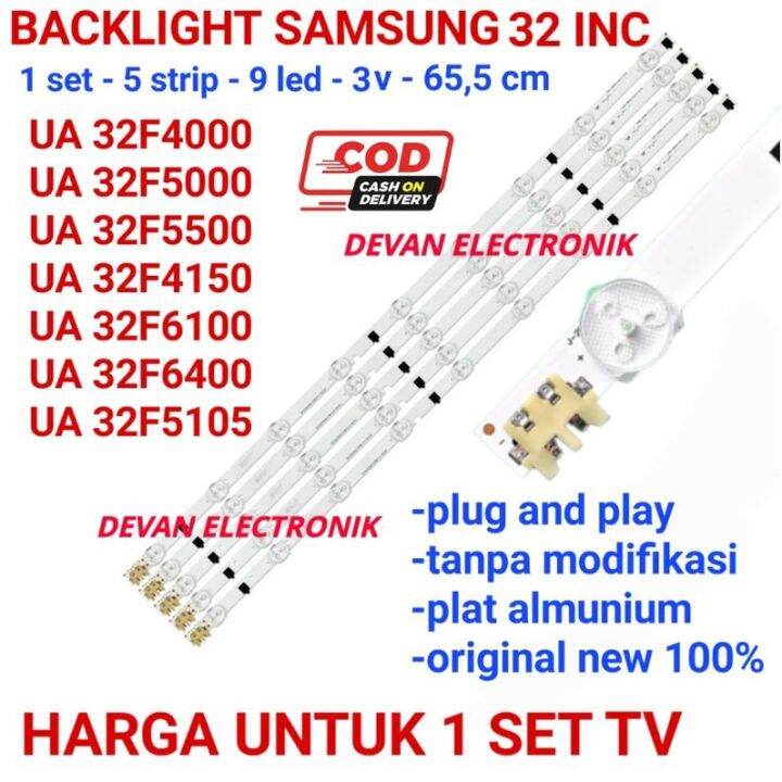 Led BACKLIGHT TV SAMSUNG 32F5000 UA32F5500 UA 32F4150 UA32F4105AR BACKLIGHT LED TV SAMSUNG 9K ...