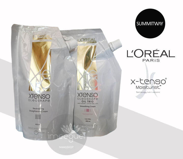 Loreal Xtenso Oleoshape Rebonding For Normal Hair 400ml | Lazada PH