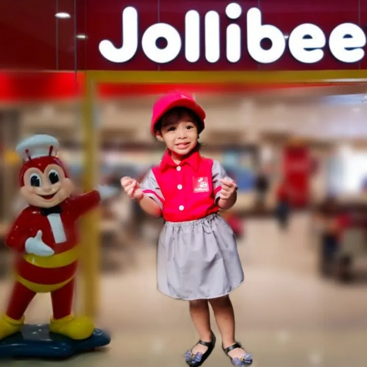 ㍿☢ JOLLIBEE CREW UNIFORM INSPIRED FOR GIRL BOY KIDS | Lazada PH