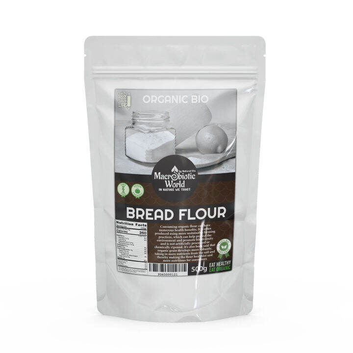 Organic/Bio Bread Flour | แป้งขนมปัง 500g | Lazada.co.th