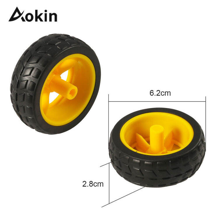 Tt Motor Motor Wheels Smart Car Chassis Robot Remote Control Car Wheels ...