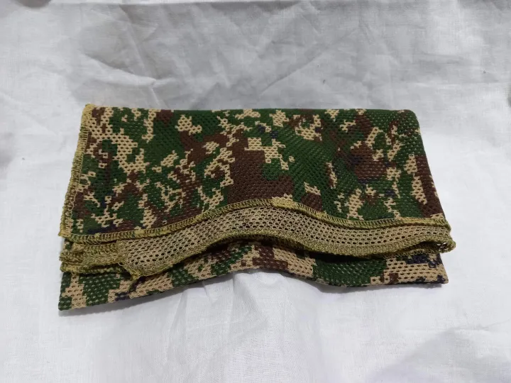 Mafla askar/tentera loreng digital kain tebal | Lazada