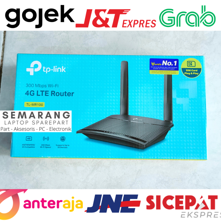 TP-LINK TL-MR100 ORIGINAL Mr100 300Mbps Wifi 3G 4G Lte Router Modem Murah | Lazada Indonesia