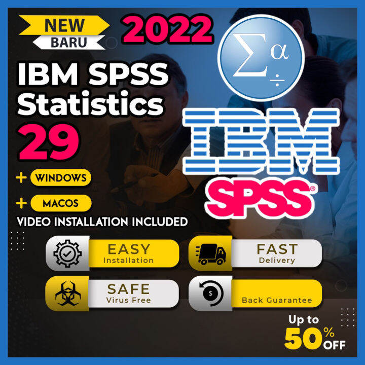 [VIDEO] I.BM SPSS Statistics 27 / 26 For Windows & McOS | Lazada PH