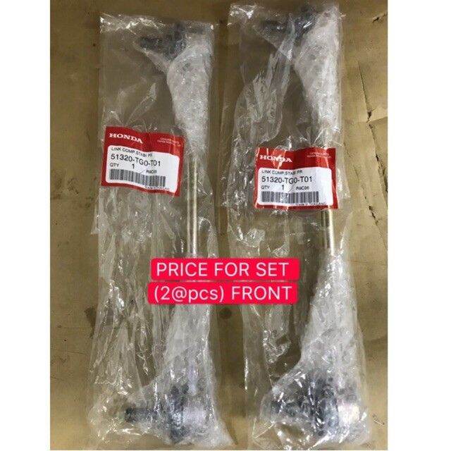 ORIGINAL HONDA CITY TMO JAZZ GE8 TFO (2009-2013) CRZ / INSIGHT FRONT STABILIZER LINK @ ABSORBER ...