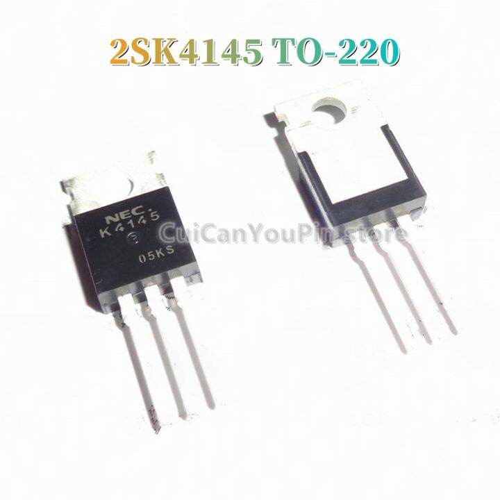 10pcs K4145 2SK4145 TO-220 80A/60V Inverter MOSFET Transistor new ...