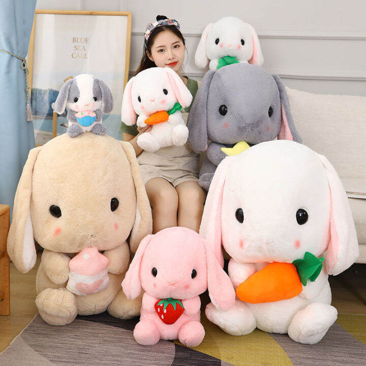 65cm Cute Stuffed Rabbit Plush Toy Soft Toys Cushion Bunny Kid Pillow ...