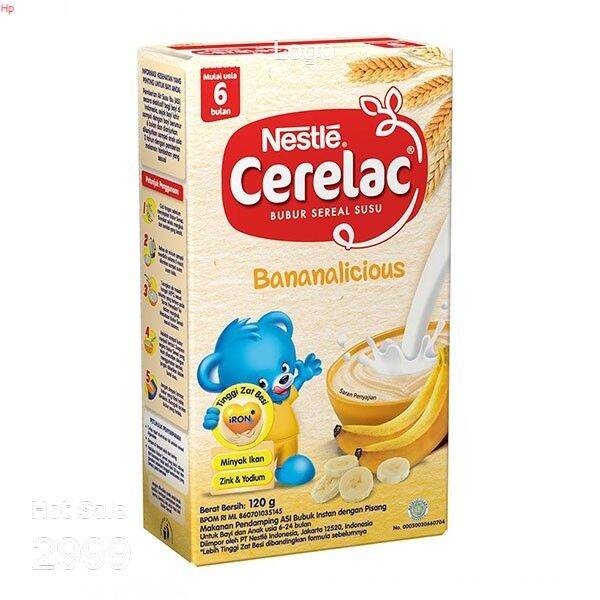 Nestle Cerelac Pisang Dan Susu Box 120 Gr | Lazada Indonesia
