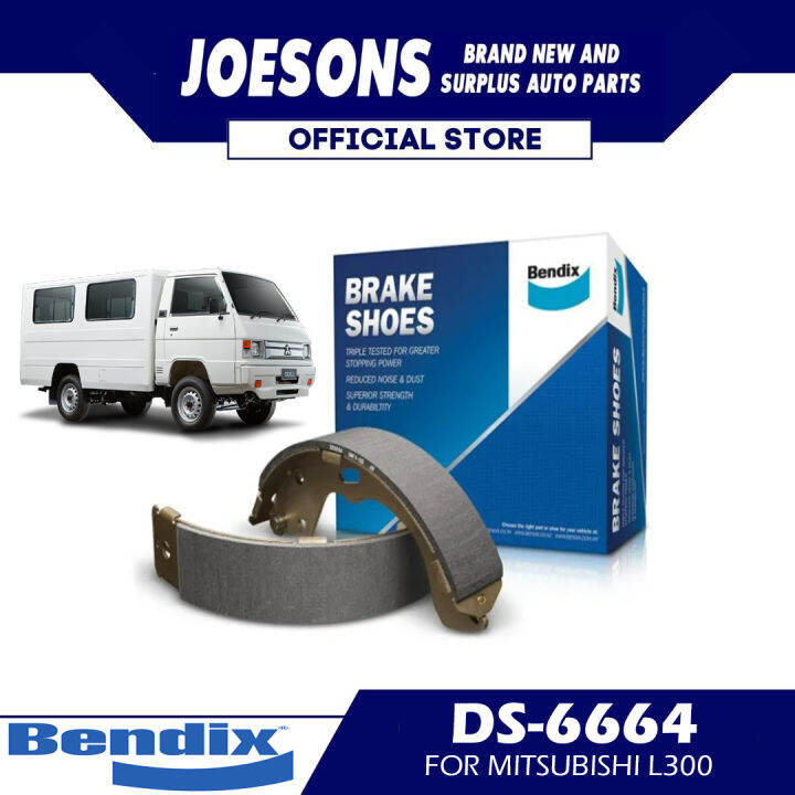 DS-6664 BRAKE SHOE FOR MITSUBISHI L300 (BENDIX) | Lazada PH
