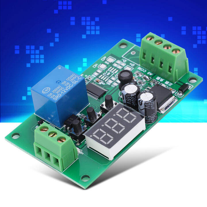 Current Detection Sensor Module Digital Display 4‑20mA Relay Module Component DC12V | Lazada PH