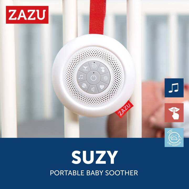 Zazu Portable Baby Soother - Suzy the Shusher / Shusher (White Noise ...