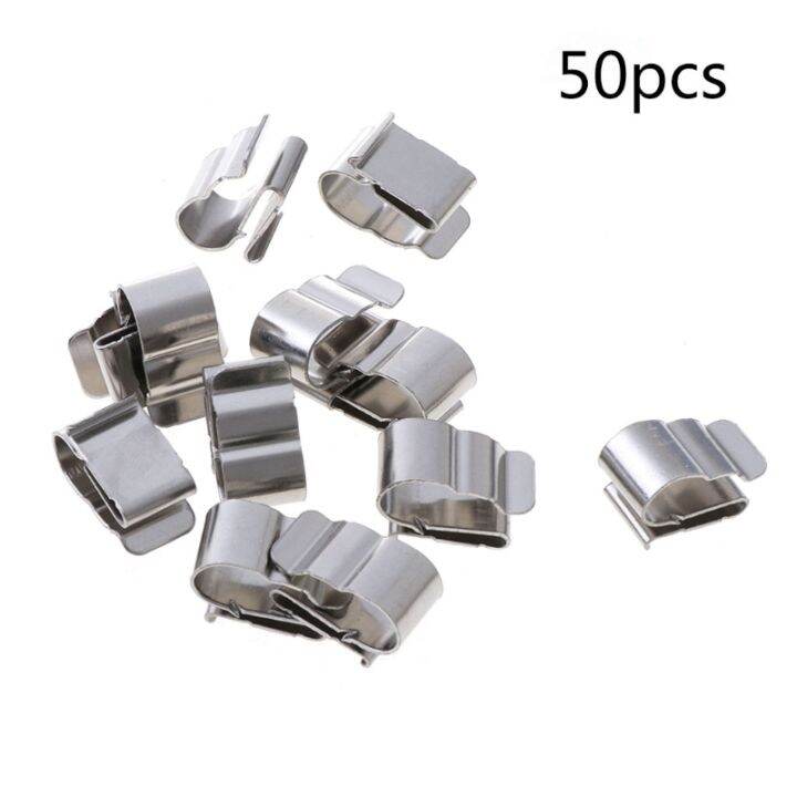 50Pcs Solar Panel Cable Clip Stainless Steel Solar Panel Cable Clips PV ...