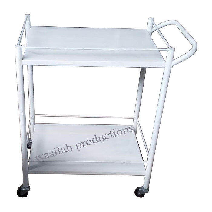 Meja Troli Instrumen 2 Rak Bahan Besi | Lazada Indonesia
