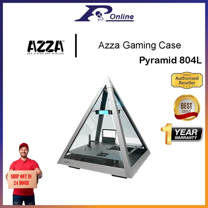 Azza Pyramid 804L RGB ATX Mid Tower Gaming Case | Lazada