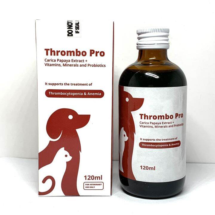 [VET SUPPORT] 1BOTTLE 120mL THROMBO PRO Oral Solution 1PC / BOOST ...