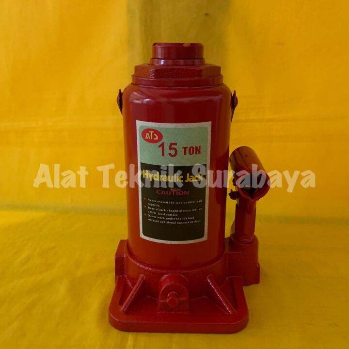 DONGKRAK BOTOL ATS HYDRAULIC JACK 50 TON T 50000 KG HIDROLIC HIDROLIK ...