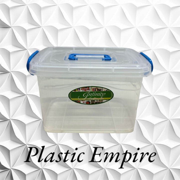 (Set of 2) Food Freezer Storage Container Microwave Freezer Cubes Clear ...