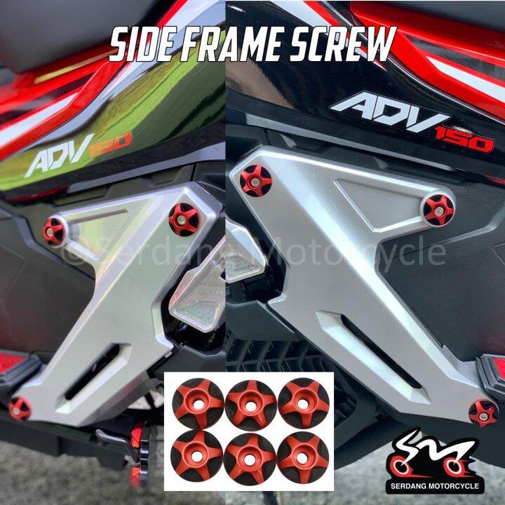 Honda ADV 150 160 Accessories Side Frame Screw Skru Aksesori ADV150 ...