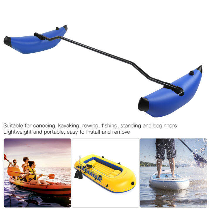 Inflatable Kayak Stabilizer Kayak Float PVC Canoe Outrigger Stabilizer ...