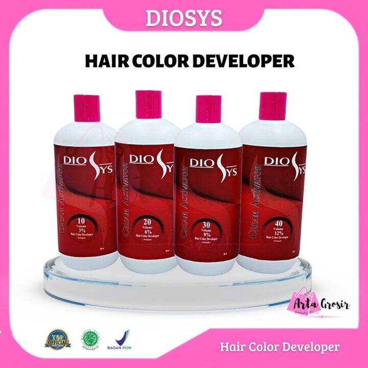 DIOSYS Hair Color Developer 150ML & 500ml / Cream Activator Peroxide ...