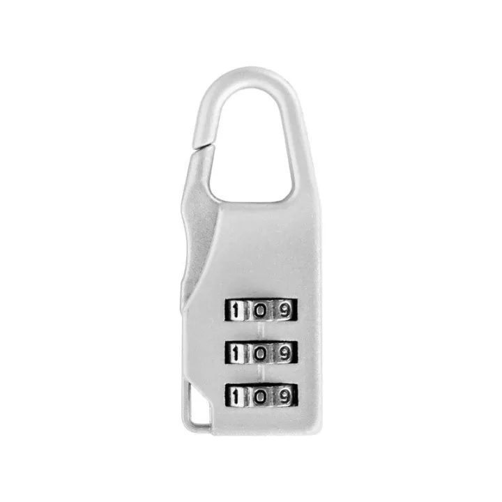 Mini Dial Digits Code Number Password Combination Padlock Safety Travel ...