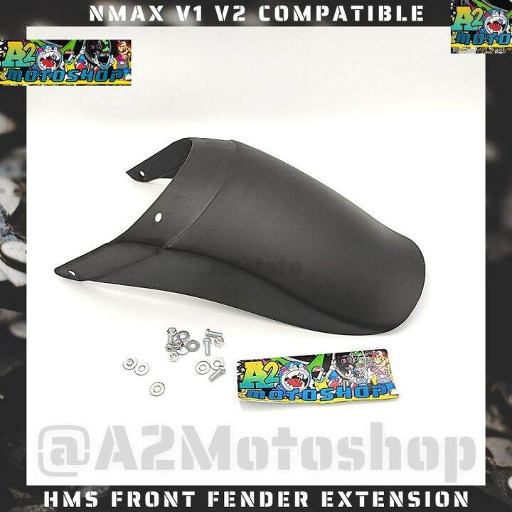HMS / SEC NMAX 2022 2021 2020 v2 v1 front fender extension / Mud Flap ...