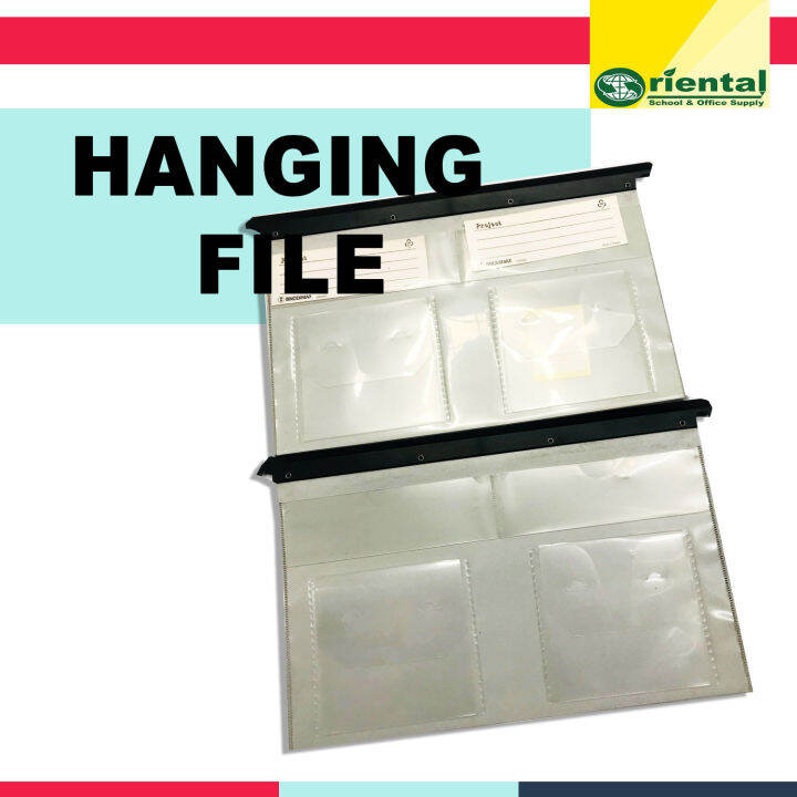 Clear Hanging Organizer File Folder Pocket A4 Size - Bindermax Storage ...