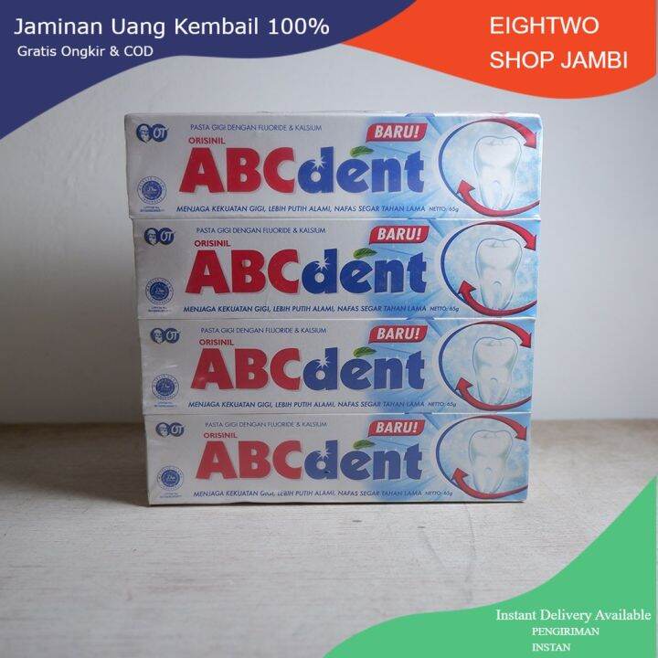 - EIGHTWO SHOP- Pasta Odol Gigi Murah ABC Dent 65 gr | Lazada Indonesia