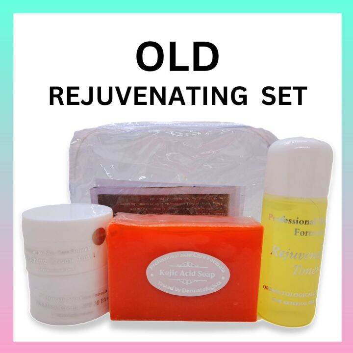 Rejuvenating Set Original Skin Whitening For Men Lactating Mom Safe For ...