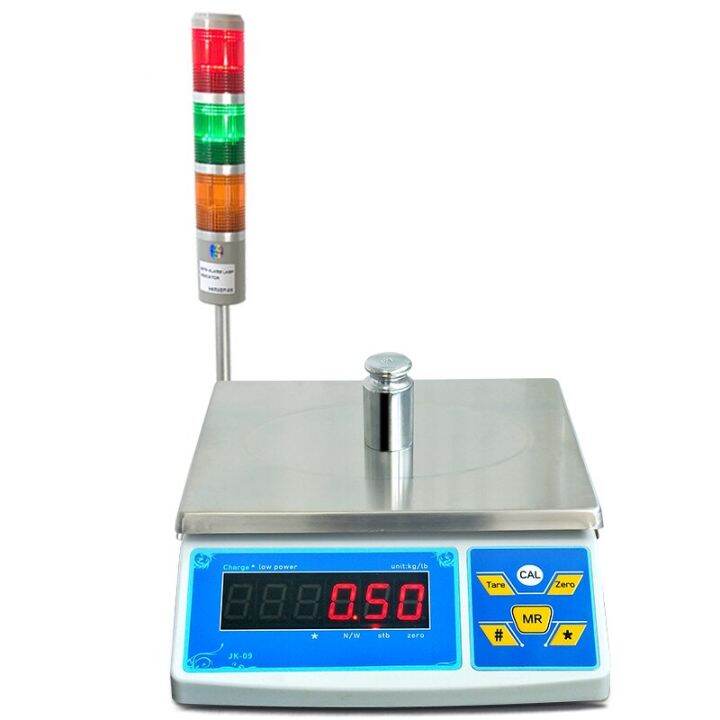 Weighing Scale With Tri Color Alarm Lamp Weight Control Of Tri Color ...