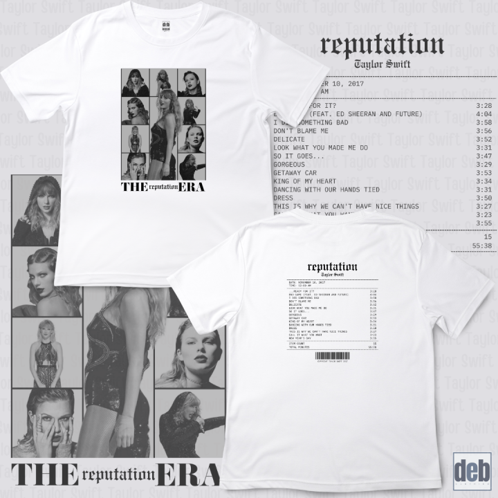 The reputation Era | Taylor Swift Eras | Unique Design | DTF ...