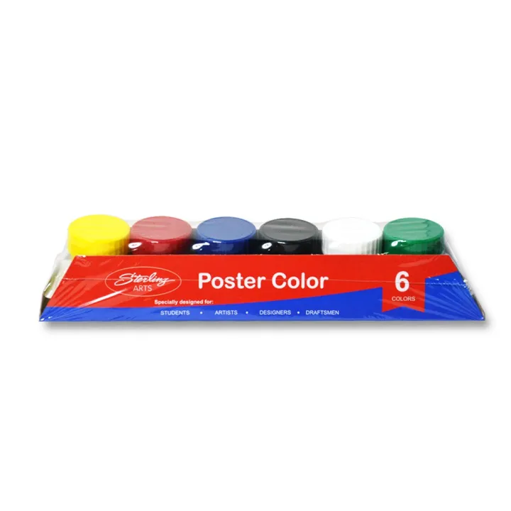 Sterling Arts Poster Color Set 6's | Lazada PH