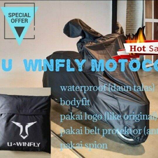Sarung Motor Listrik Logo UWINFLY Waterproof Tebal | Lazada Indonesia