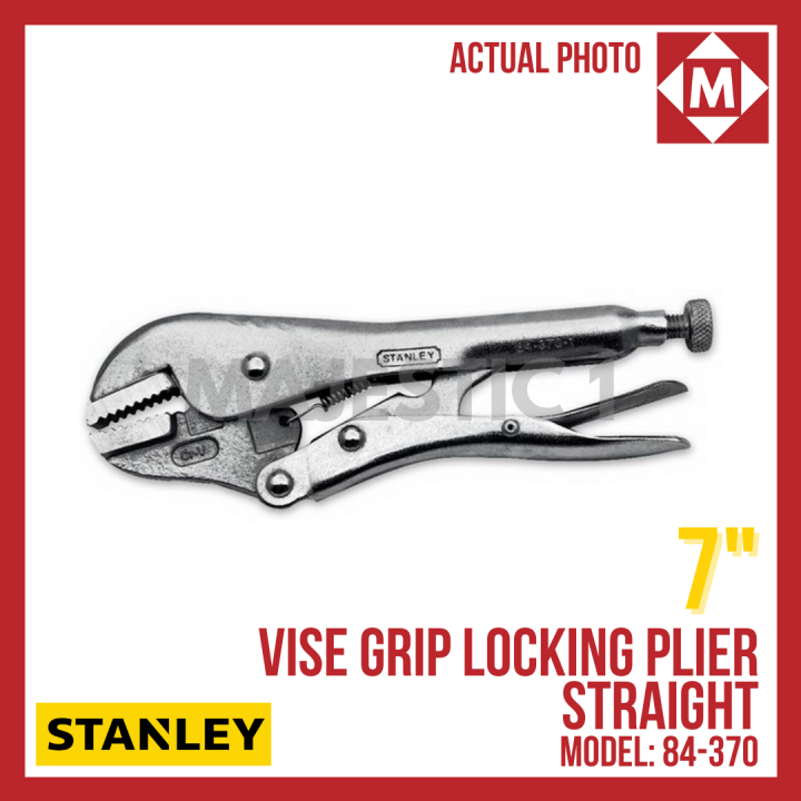 Stanley Locking Pliers 7inch Straight (84-370) | Lazada PH