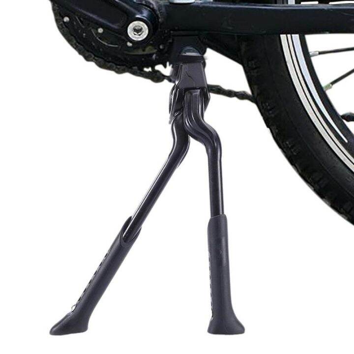 Double Kickstand Bike Center Mount Bicycle Stand Universal Kickstand ...