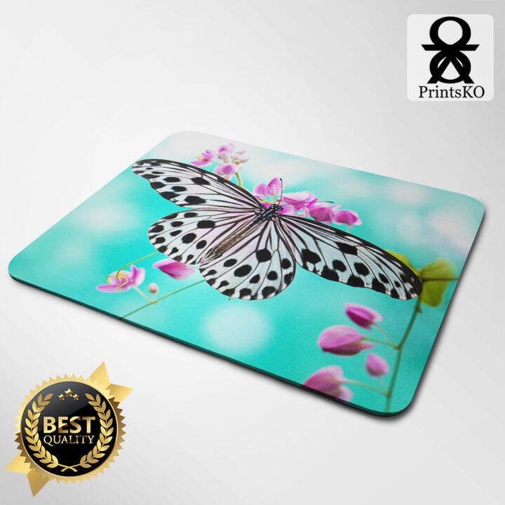High Quality Mouse Pad with Butterflies - Real photos Design | Lazada PH