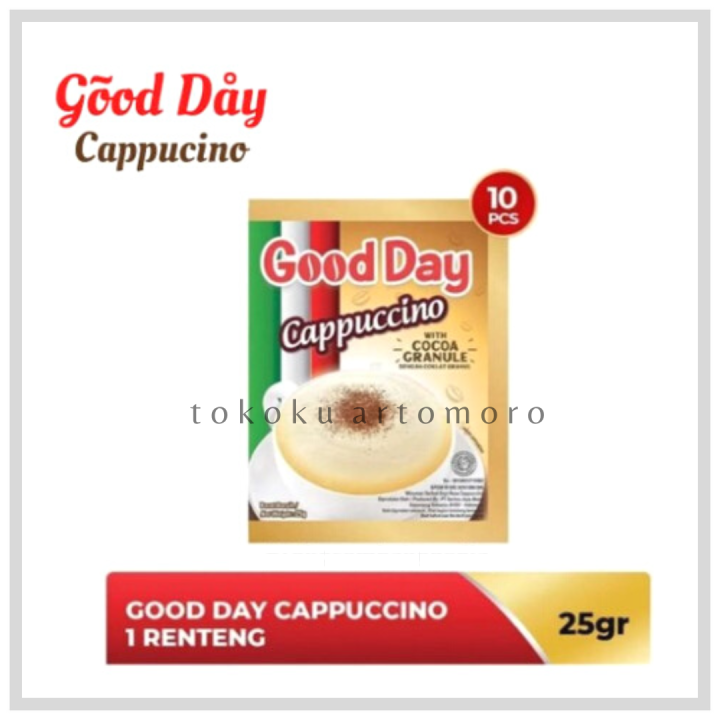 Good Day Cappucino 1 Renceng - Isi 10 Sachet - Minuman Kopi Capucino ...