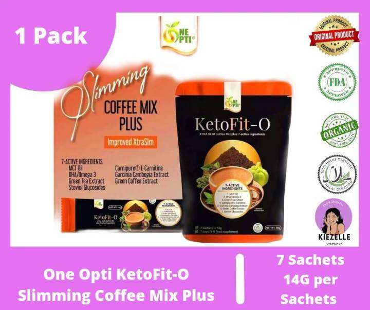 One Opti Ketofit-O Slimming Coffee Mix Plus | Lazada PH